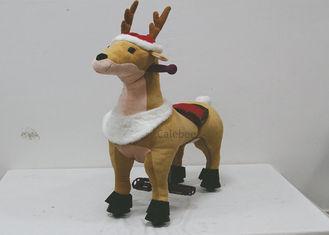 Mechanical Walking Animal Horse Ride / Kid Riding Deer Hors, High ...