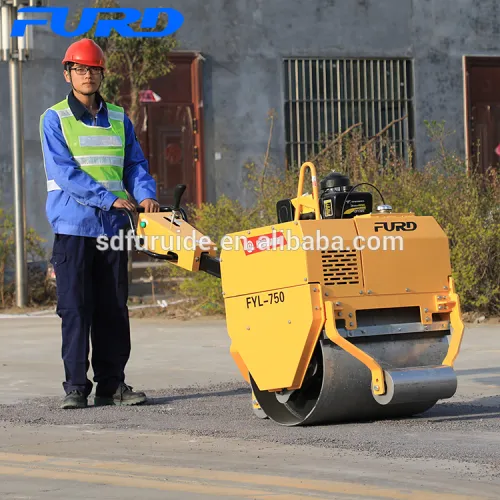 500kg Sakai Single Drum Vibratory Roller (fyl-750), High Quality 500kg ...