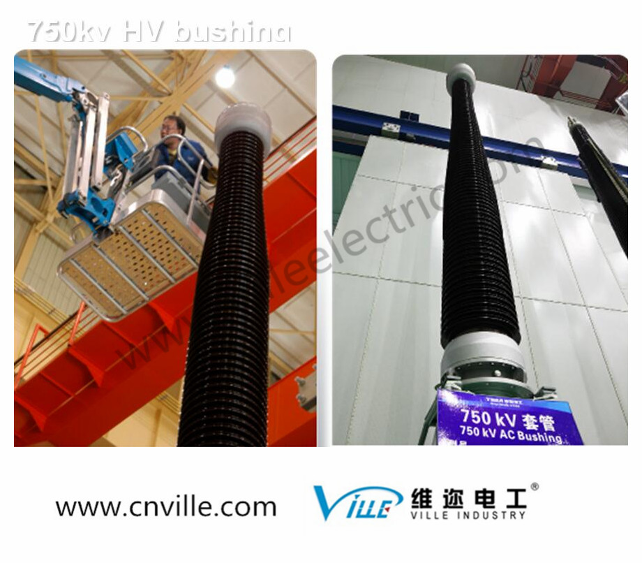 ±400kv Oil Gas Dc Bushing, High Quality ±400kv Oil Gas Dc Bushing on ...