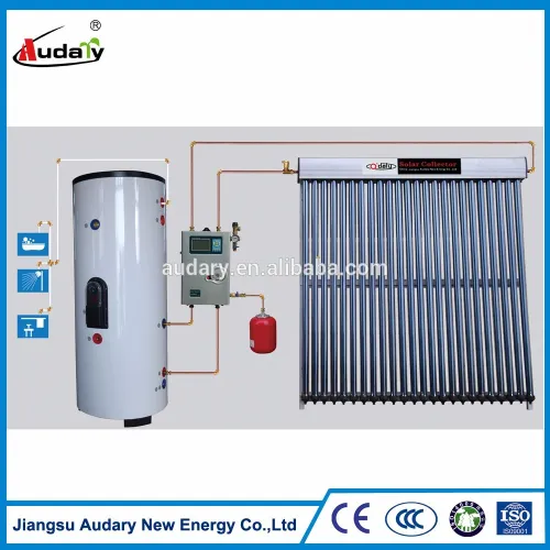 200l Split Pressurized Heat Pipe Vacuum Tube Solar Water Heater System, High Quality 200l Split ...