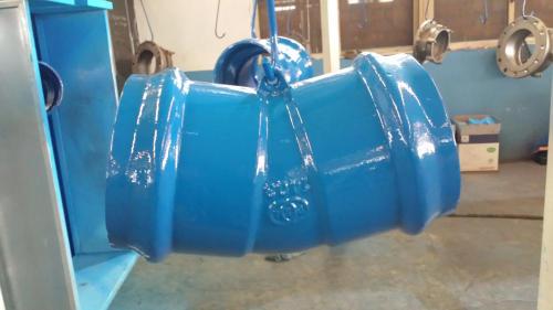 Mopvc Double Socket Bend With Flange Branch, High Quality Mopvc Double ...