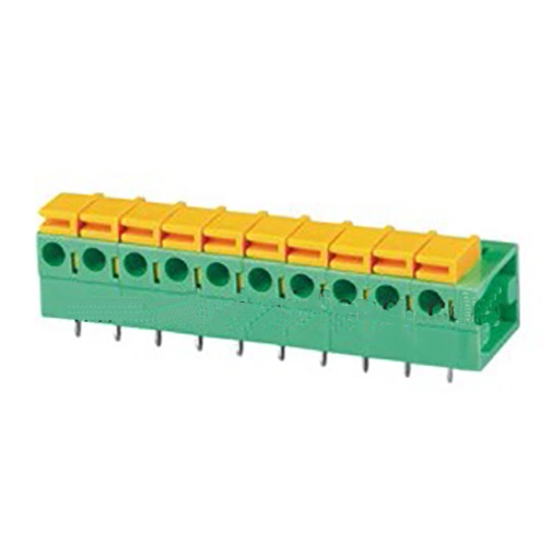 Pitch 5.08 PCB Spring Terminal Block China Manufacturers Suppliers ...