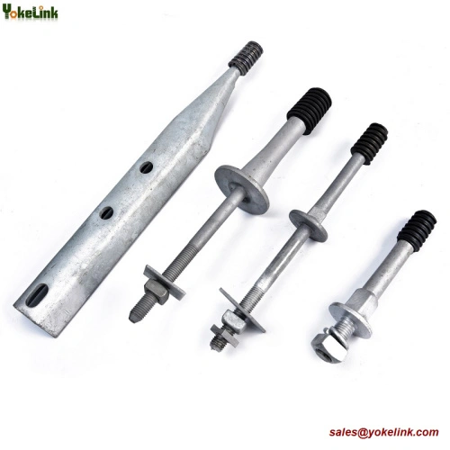 Pole Top Pin with 1" Nylon Thread China Manufacturer