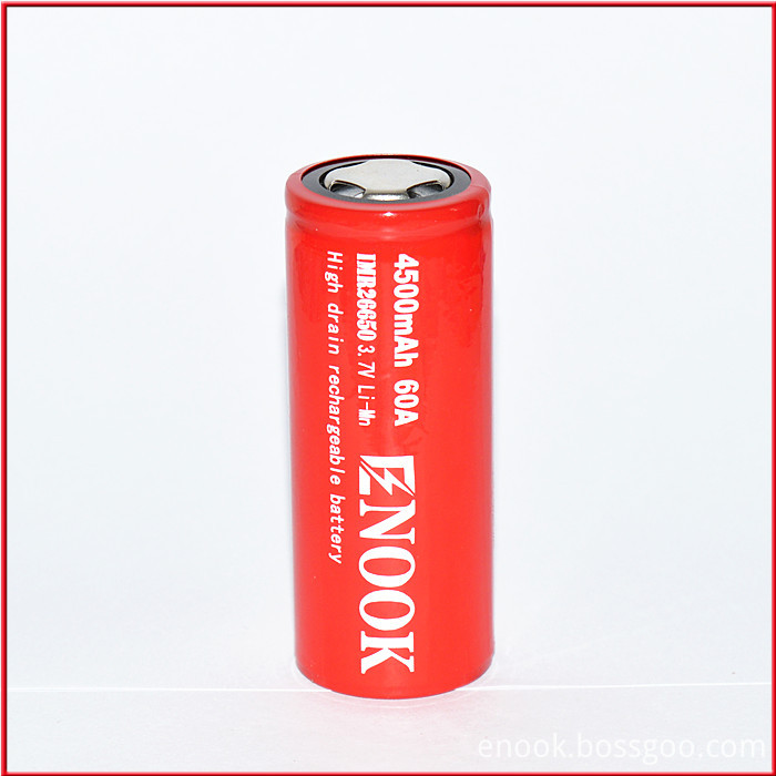 Enook 26650 3.7 V 리튬 전지 4500mah, Bossgoo.com의 고품질 Enook 26650 3.7 V 리튬 ...