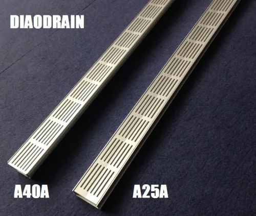 Aluminum Top Aluminum Trench Drain For Pool Garden, High Quality ...