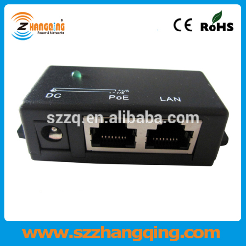 Rj45 Poe Injector Gigabit Poe Injector 24v 48v Dc, High Quality Rj45 ...