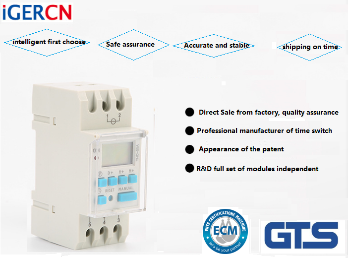 Digital Programmable Time Switch: Thc-20b, Control Your Appliances With ...