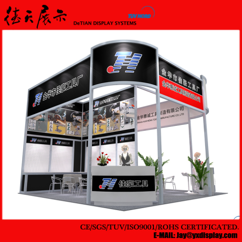9x4m Modular Simple Shanghai Wooden Standard Shell Scheme Booth, High ...