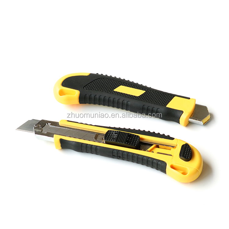 Auto Loading Utility Knife Custom Plastic Utility Knife With 3 Blades ...