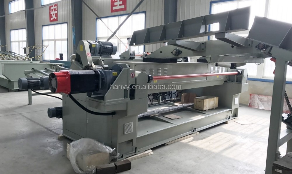 2025 Star Product: Hanvy Cnc Spindleless Veneer Peeling And Clipping ...