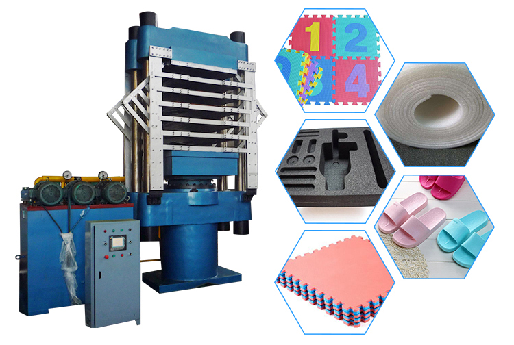 Eva Foam Sheet Fabrication Machine / Eva Foam Press, High Quality Eva ...
