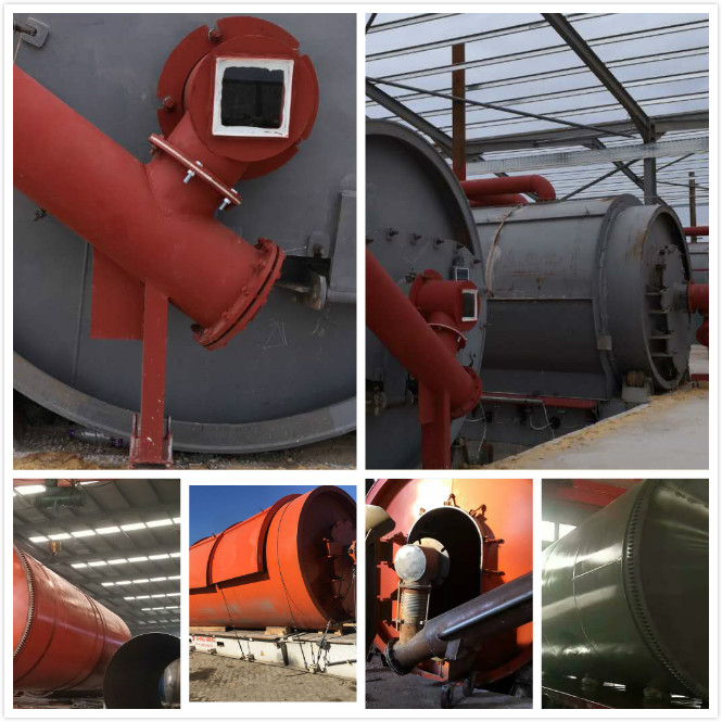 Jordan pyrolysis machines installation process