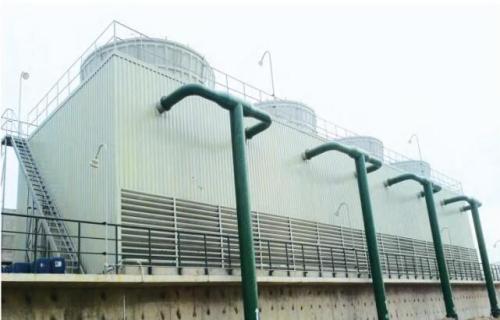 Metal Body Casing Square Cross Flow Cooling Tower, High Quality Metal ...