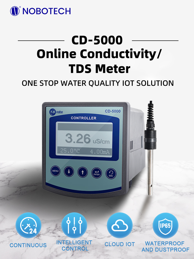Nobo Electrical Conductivity Meter Cd-5000 - Smart Water Conductivity ...
