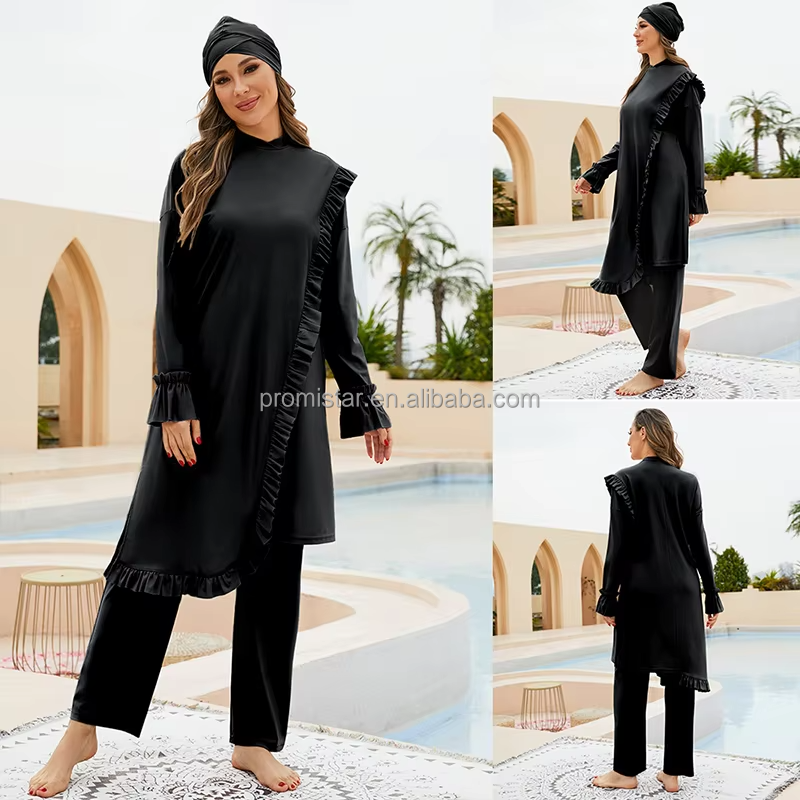 Promistar Wholesale Muslim Women's Burkini - 3 Piece Modest Swimwear ...