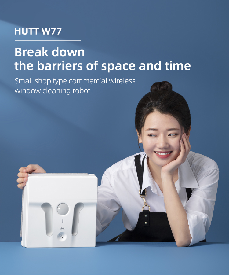 Hutt W77 자동 로봇 창 클리너, Bossgoo.com의 고품질 Hutt W77 자동 로봇 창 클리너