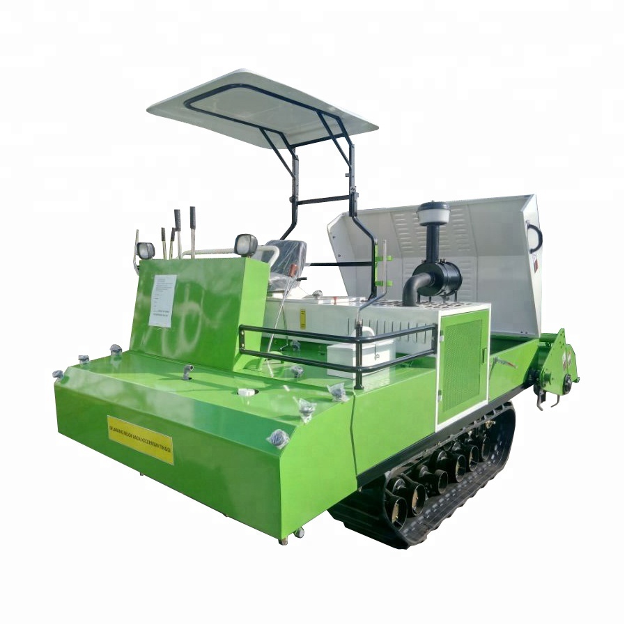 Crawler Rubber Track Wlz-180 Rotary Tiller Cultivator Machine, High ...