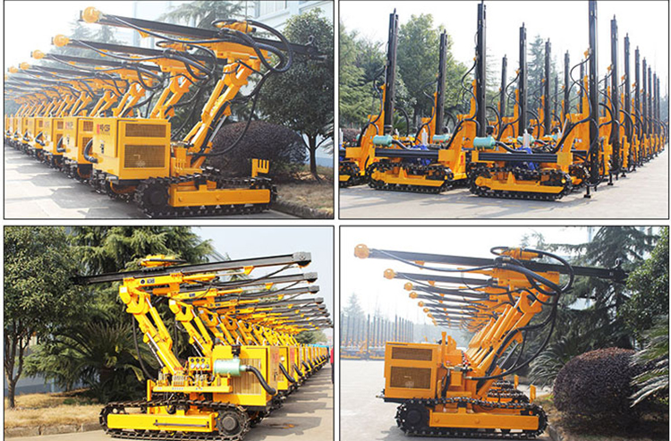 Hydraulic Hard Rock Drilling Machine With Yuchai Diesel, High Quality ...