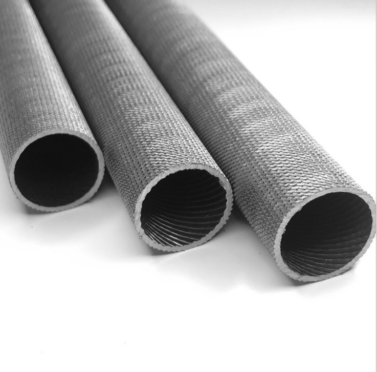 Ta2 ประสิทธิภาพสูง Titanium Fin Tube Pockmarked Surface คุณภาพสูง Ta2 ...