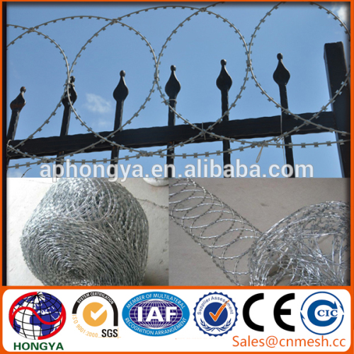 Factory Flat Razor Wire (concertina Razor Wire) Flat Concertina Razor ...