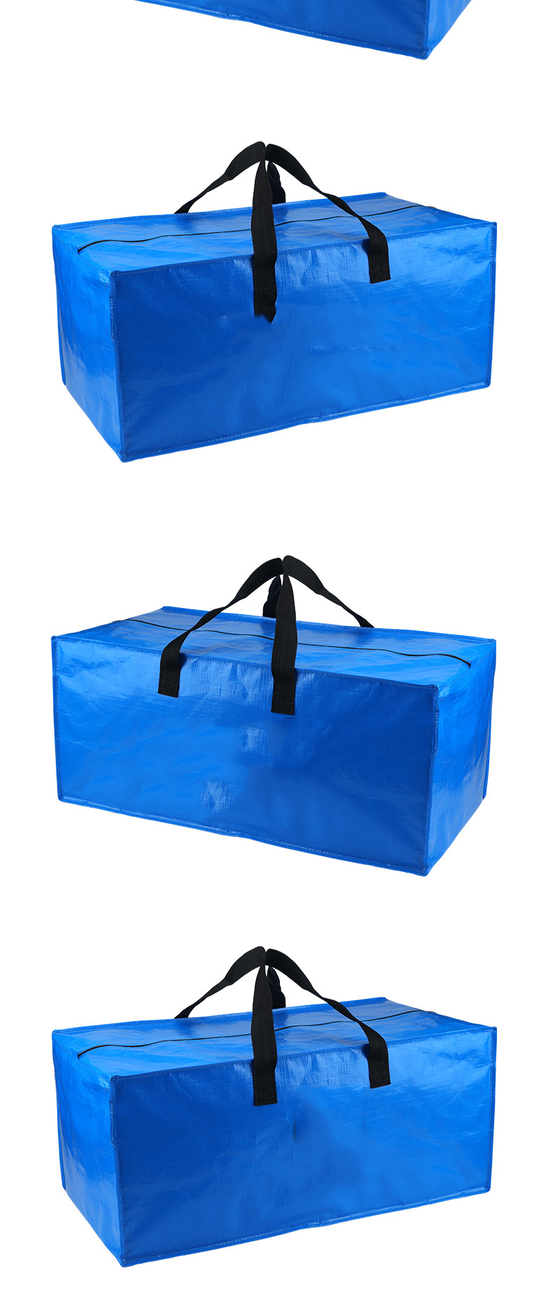 Foldable Pe Extra Large Heavy Duty Storage Bag Moving Waterproof ...