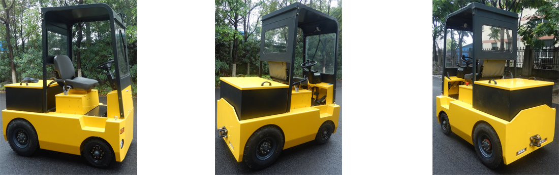 6-9t Medium 4-wheel Electric Tow Tractor, High Quality 6-9t Medium 4 ...