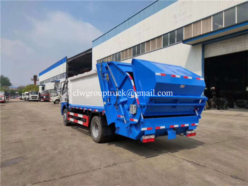 Dongfeng 4x2 Rear Loader 15m3 Compactor Garbage Truck, High Quality ...