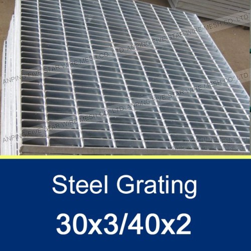 30x3/40x2 Floor Steel Grid Grating, High Quality 30x3/40x2 Floor Steel ...
