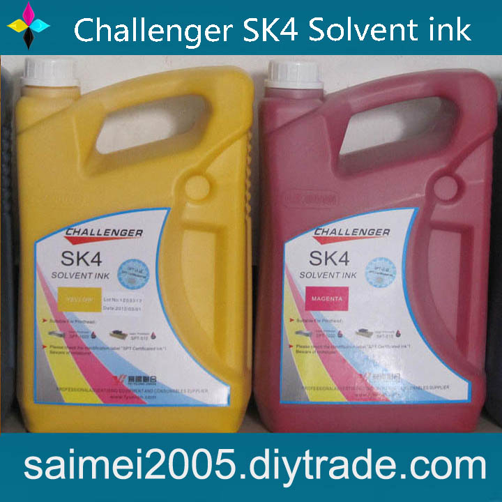 Challenger Sk4 Solvent Ink For Print Heads, High Quality Challenger Sk4 ...