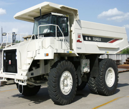 Terex Non-highway Off-road Rigid Mining Dumper Truck Tr50, kualitas ...