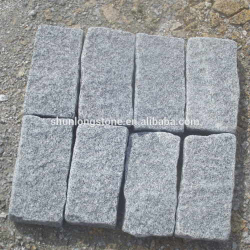 Dark Grey Granite Tumbled Stone,paving Stone,garden Stone, High Quality ...