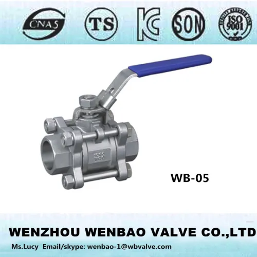 Wb-05 3pc Socket Weld Ball Valve 1000 Wog /3pc Full Port Ball Valve ...