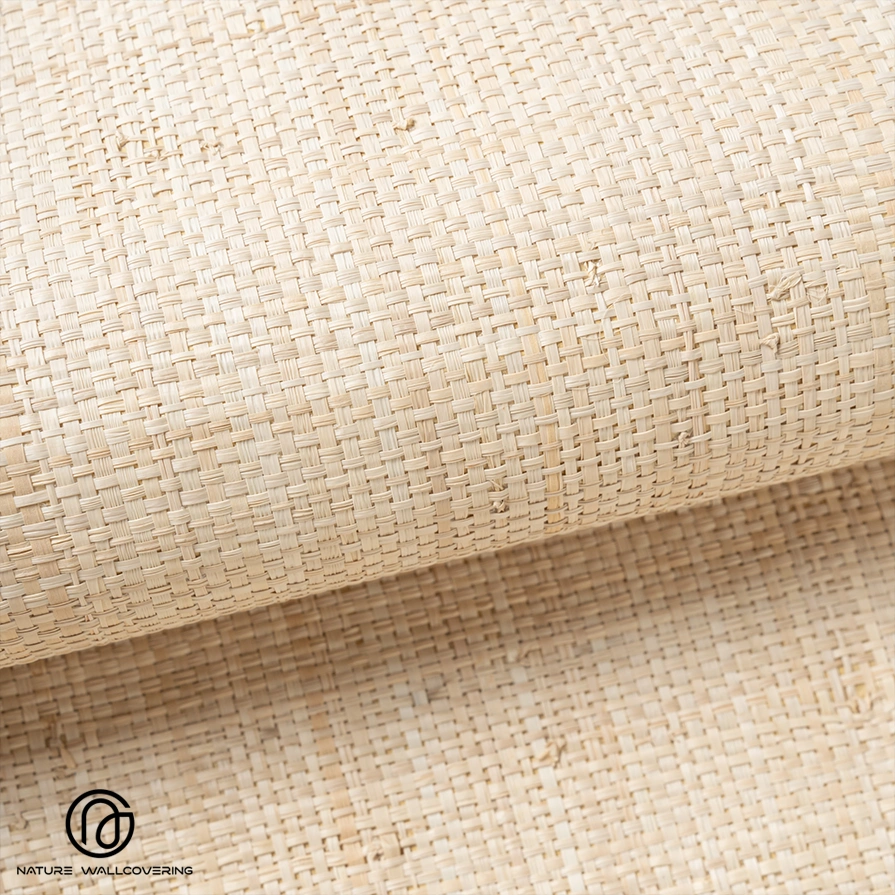 Natural Raffia Wallcovering with Simple Artisan Design China ...