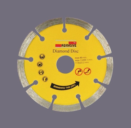 Sintered Diamond Disc With Segmented Saw Blade, High Quality Sintered ...