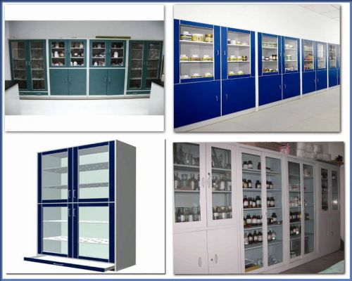 Laboratory Vessel Utensils Storage Cabinet, Biology Lab Reagent Cabinet ...