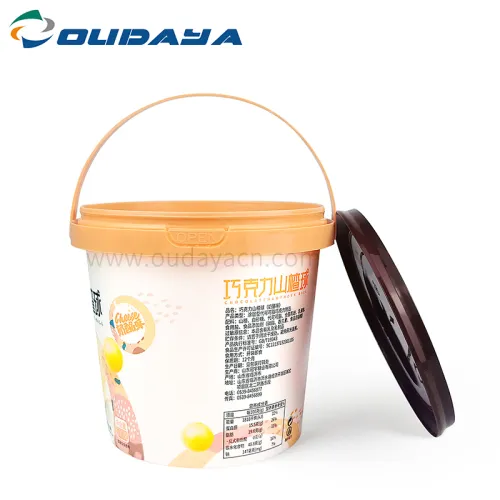 Iml Food Grade Plastic Bucket For Cookie Candy, High Quality Iml Food ...