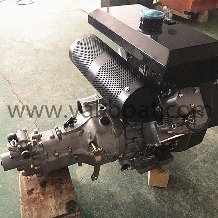 27hp 2-cylinder Diesel Engine With 462 Automobile Gearbox, High Quality ...