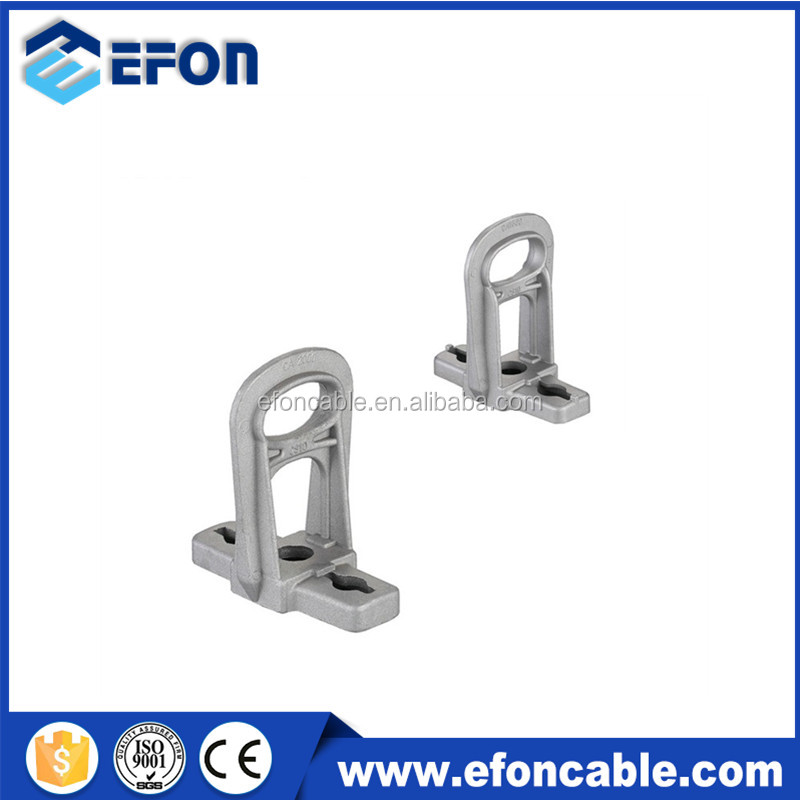 Anchoring Bracket For Adss Fiber Optic Cable Clamp And Metal Pole ...