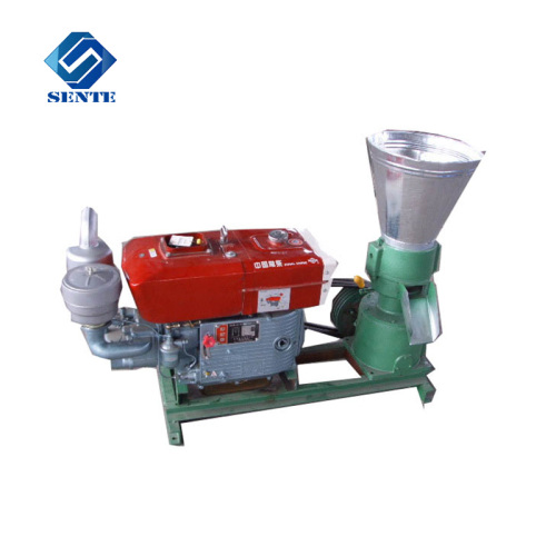 Diesel Motor Grain Alfalfa Pellets Making Machine, High Quality Diesel ...
