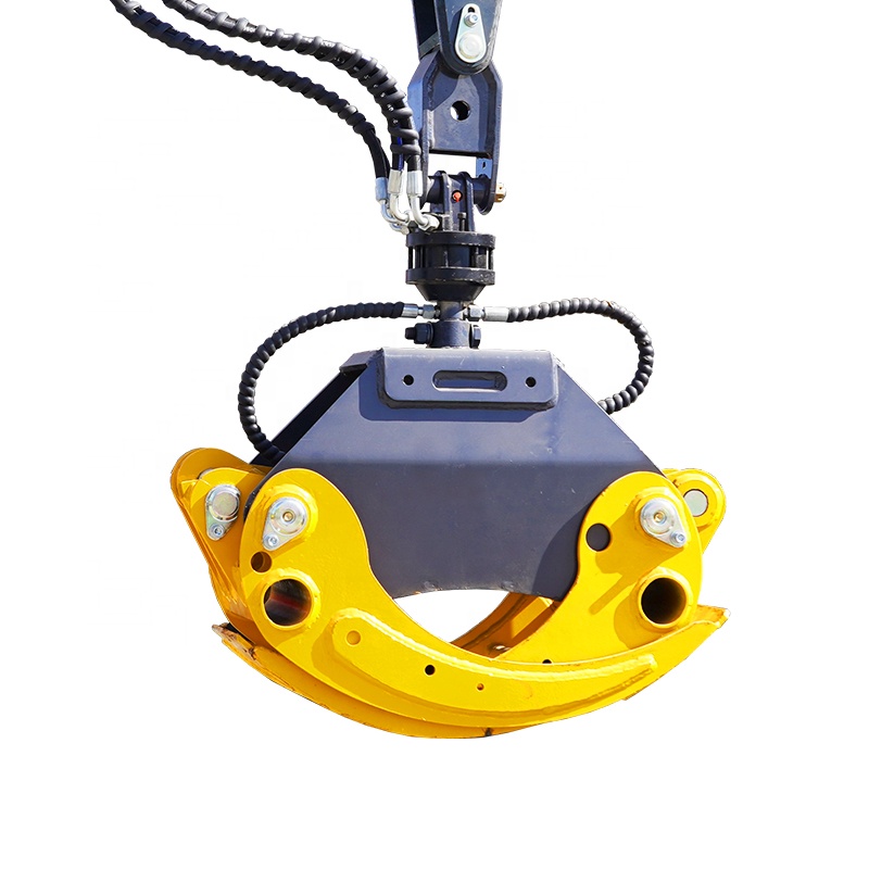 Hydraulic Tree Grabbing Tools For Excavators: Forestry Timber Claws And ...