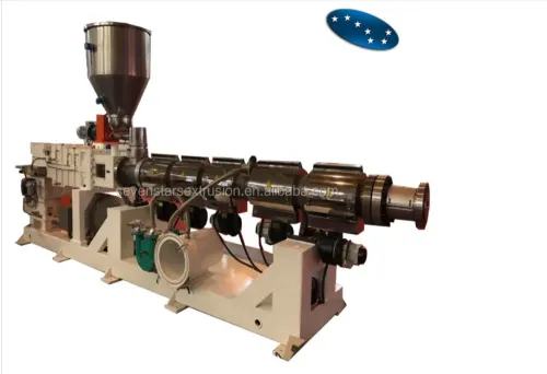 Counter Rotating Parallel Twin Screw Pvc Profile Extruder, High Quality ...