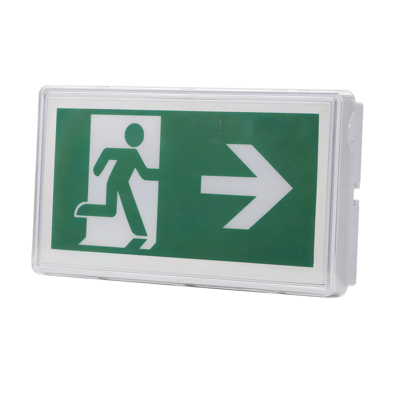 Ceiling Recessed Rechargeable Emergency Exit Sign Light, High Quality ...