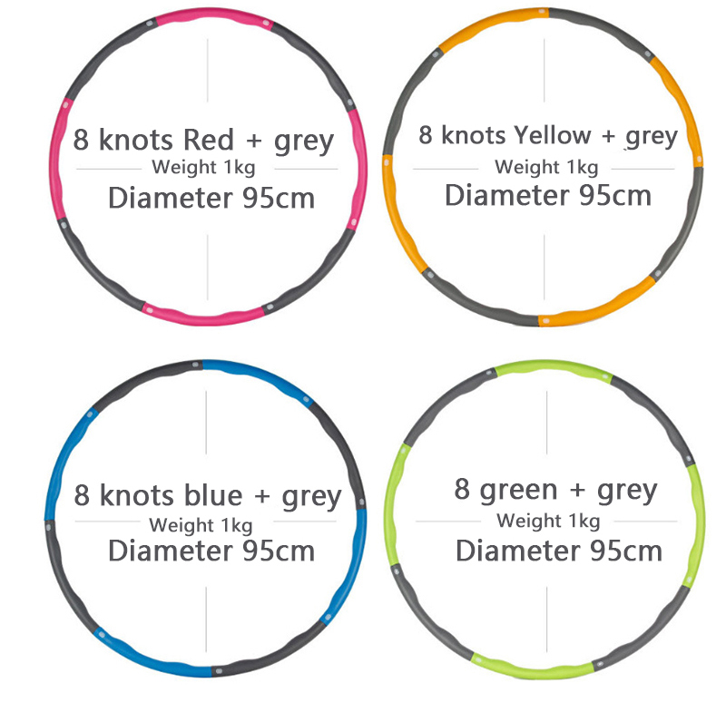 8 Section Detachable Soft Foam Padding Weighted Gym Equipment Exercise ...