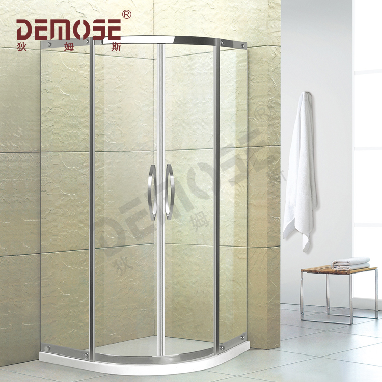 Premium Glass Sliding Door Toilet & Shower Cubicle Partition, High ...