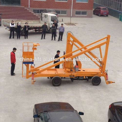 12m Diesel Adjustable Folding Arm Work Platform For Sale, High Quality ...