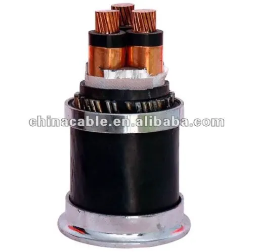 6/6kv Xlpe Insulated Pvc Sheathed Power Cable, High Quality 6/6kv Xlpe Insulated Pvc Sheathed ...