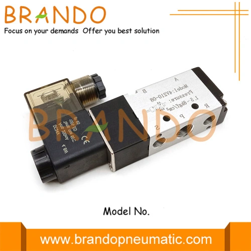 4V210-08 1/4'' Single Solenoid Pneumatic Air Control Valve China ...