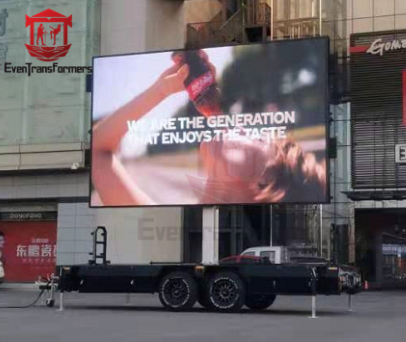 Pro Sound Light System Billboard Trailer, High Quality Pro Sound Light ...