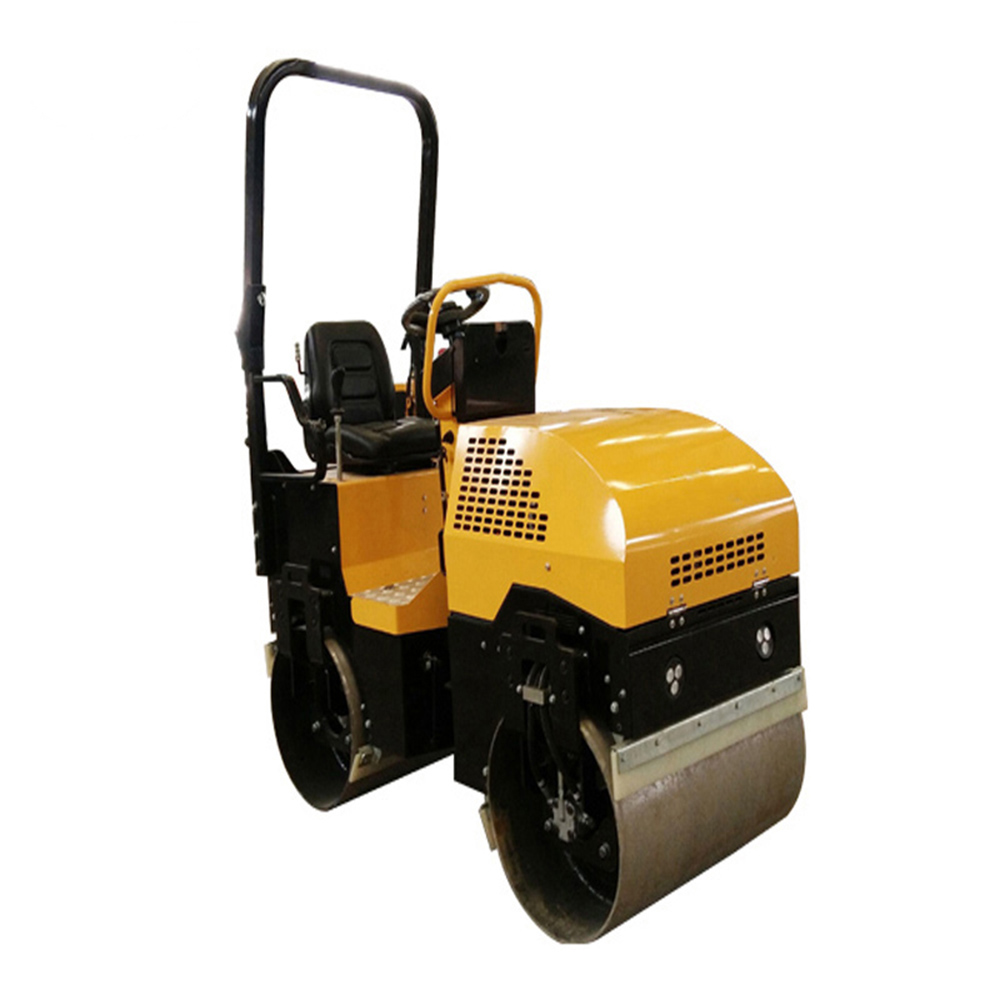 Ride On Hydraulic Double Drum Roller Compactor, High Quality Ride On ...