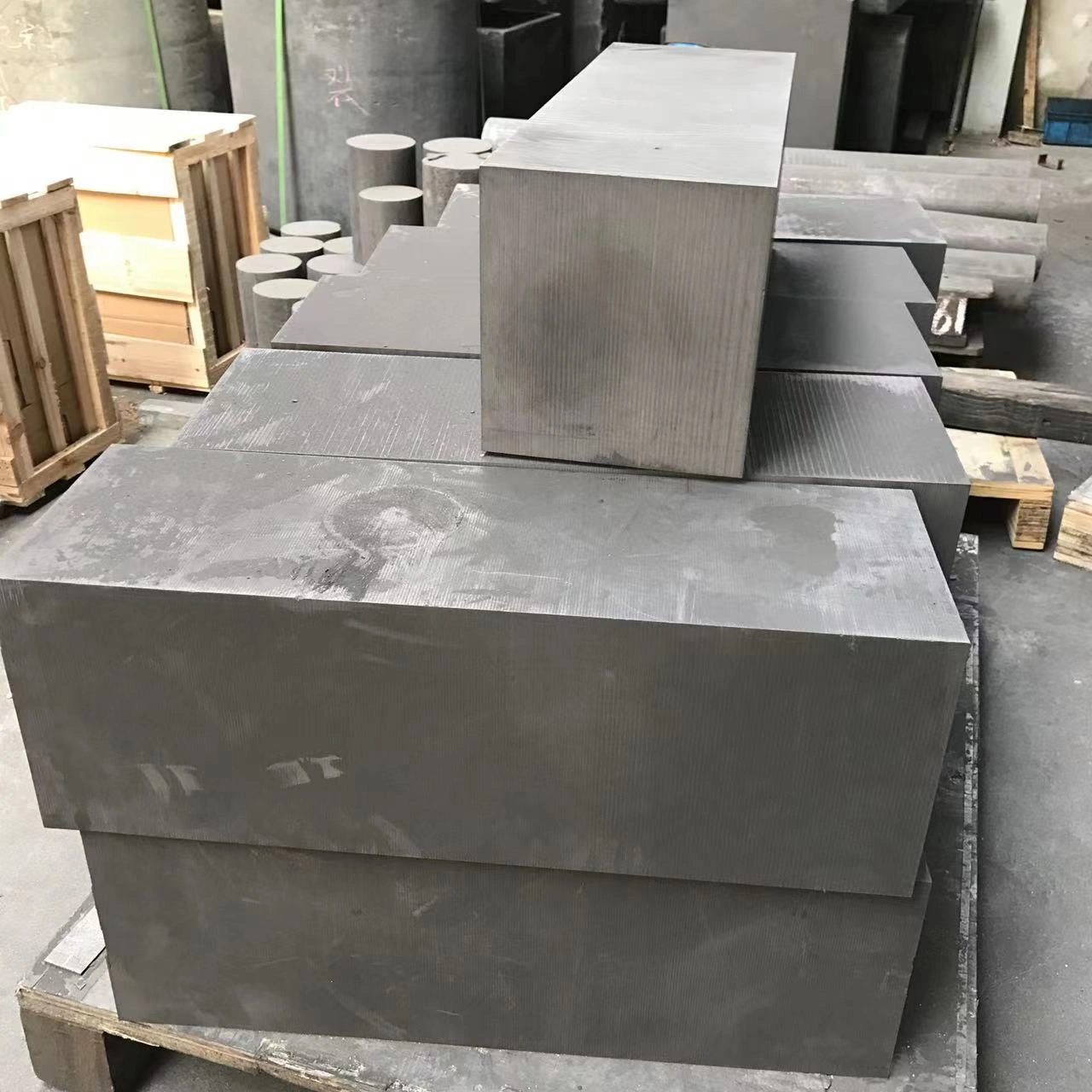 High Purity Vibrated Molded Extruded Isostatic Graphite OEM China ...